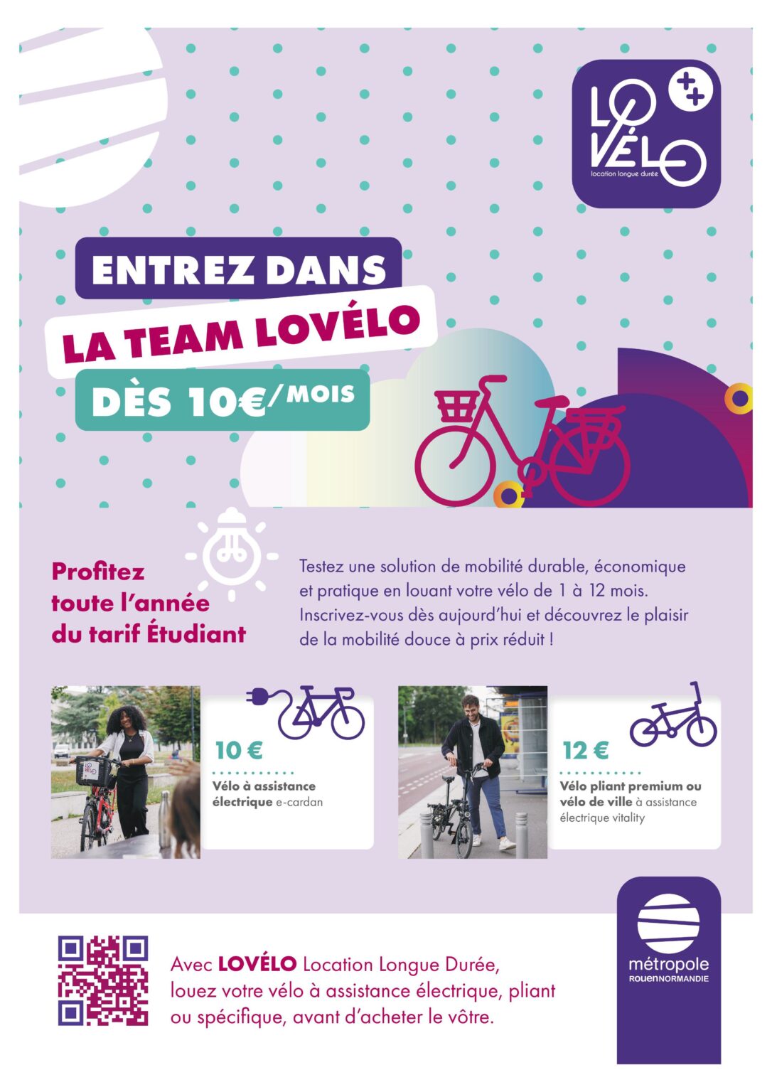 Une offre LOVELO longue durée à destination des étudiants - Institut des Transitions T.URN